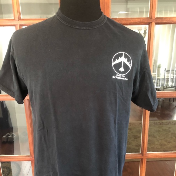 Gildan | Shirts | Peace The Old Fashion Way Bomber T Shirt | Poshmark